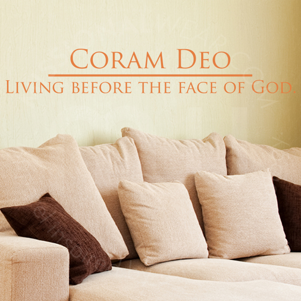 Coram Deo Wall Decal by Christian Statements | Missional Wear
